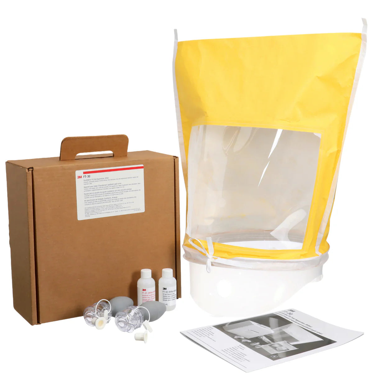 3M Qualitative Fit Test Apparatus Kit - FT-10 (Sweet) / FT-30 (Bitter)
