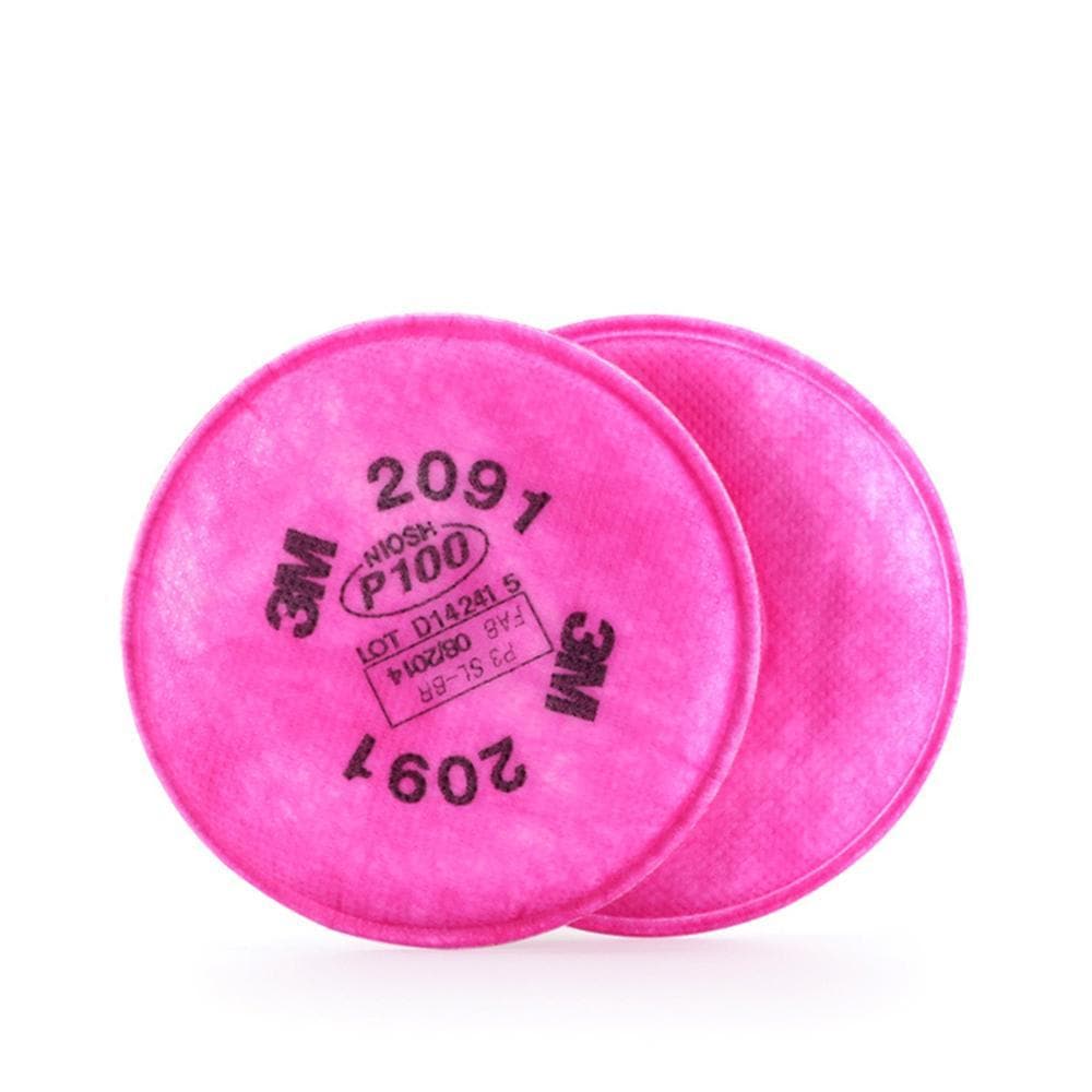 3M 6000 Kit with Filters, Half-Face Respirator Assembly Medium / 2091 ...