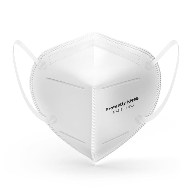 USA Made KN95 Masks (Small, Medium, Large, Adjustable) - 10 Masks (Earloop)
